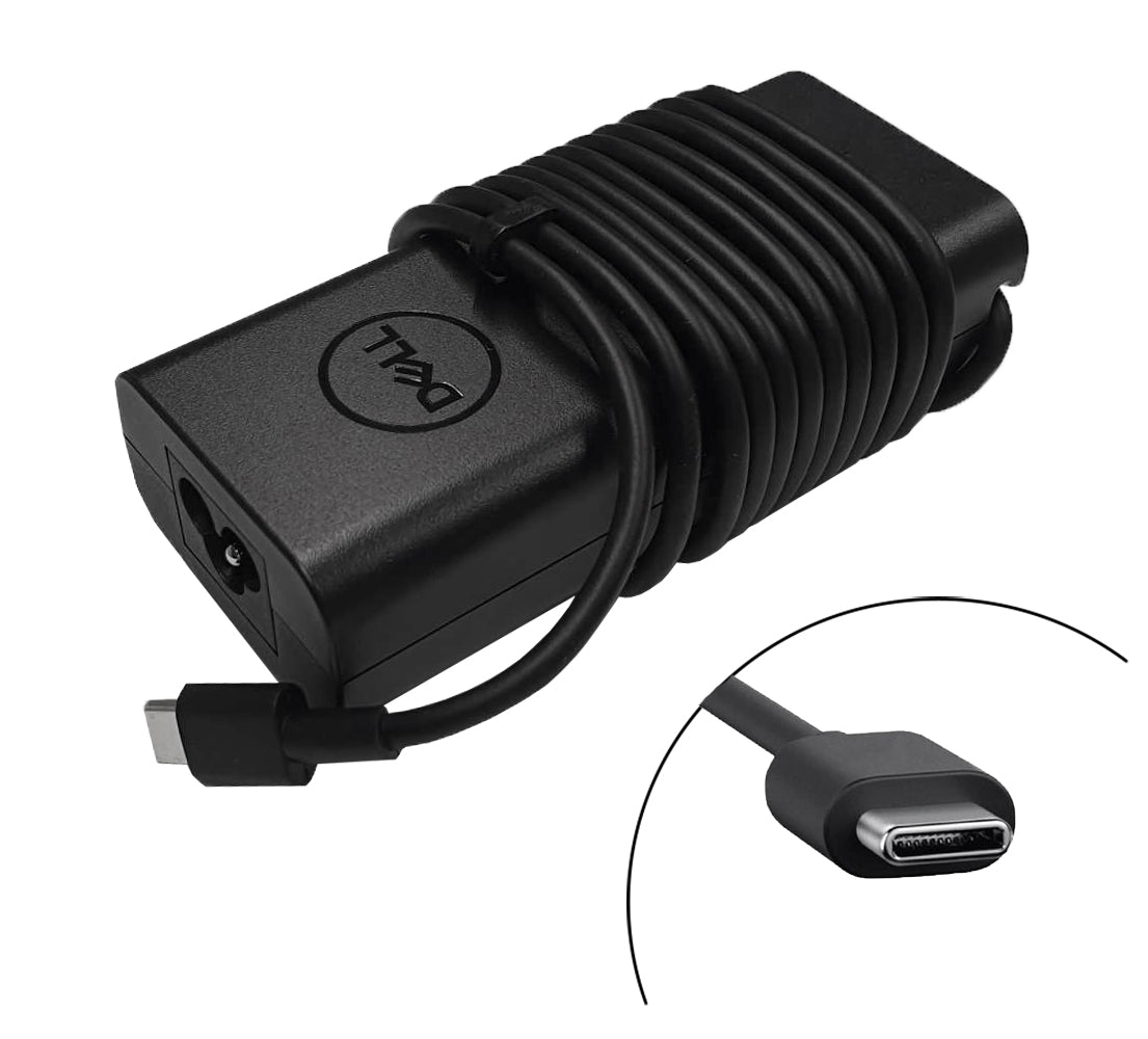 Genuine Dell Latitude 14 E7470 65W USB Type-C Power Adapter for Laptops